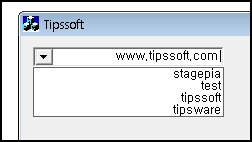 팁스소프트 > MFC/API 가이드 > [Tip] "Dropdown" 콤보에서 입력부분을 중앙 정렬하기